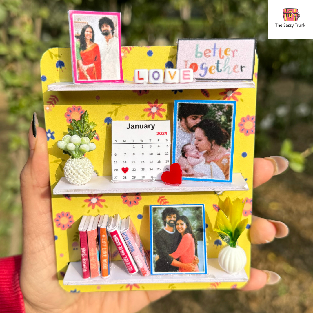 Personalised Miniature Photo Art – TheSassyTrunk.in